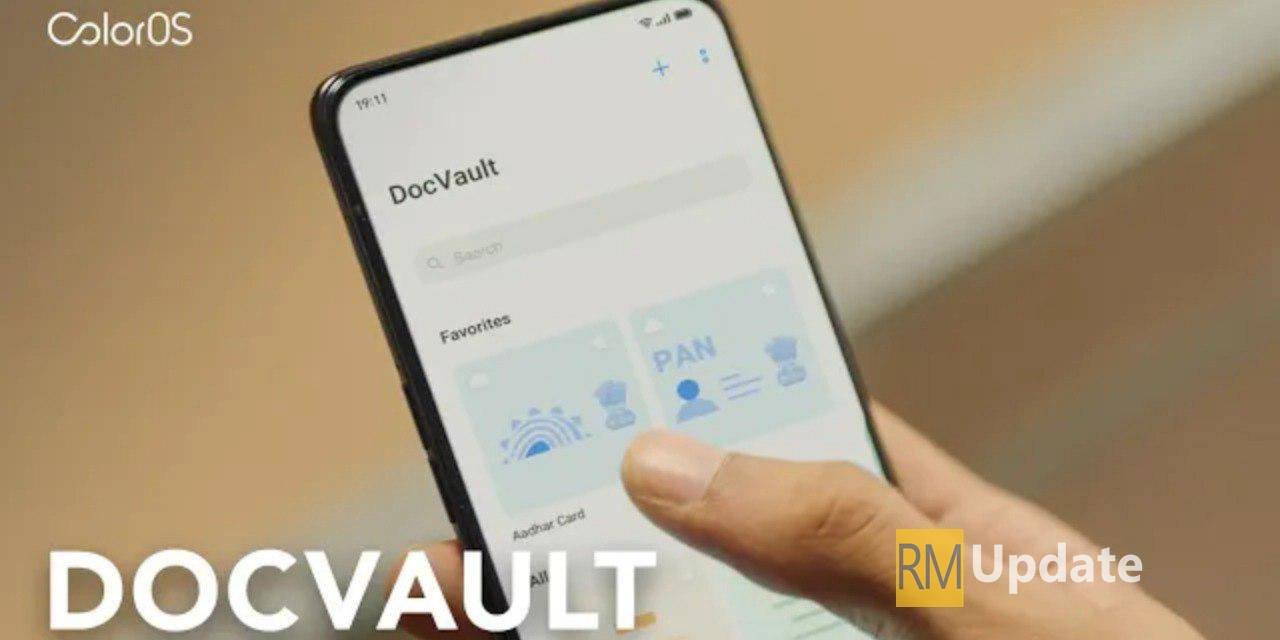 What is ColorOS 7 DocVault and How to use it?