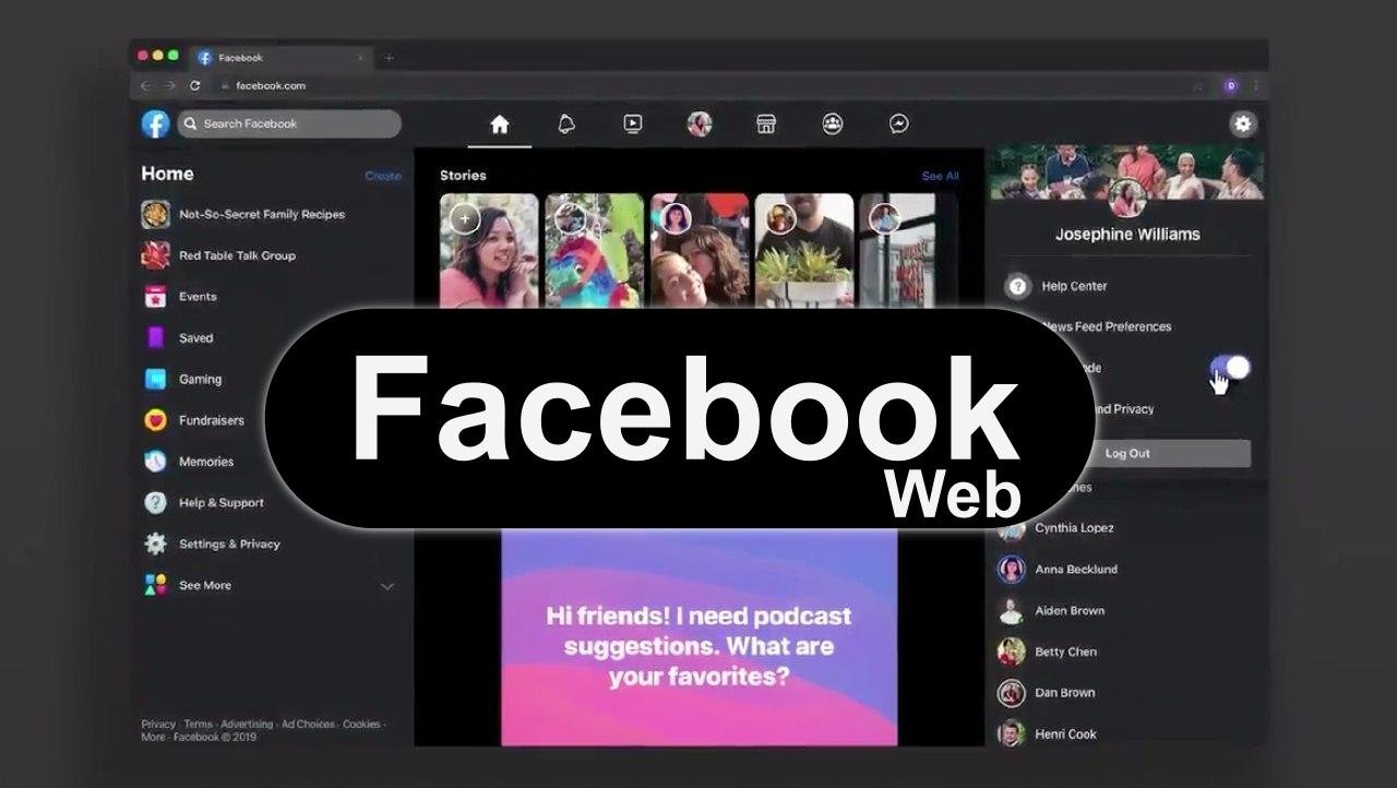 Facebook rolling out Dark mode for Web, How to enable in it