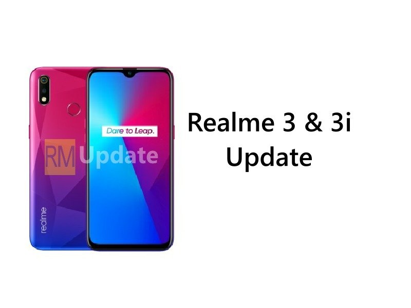 Realme 3 and 3i getting April 2020 security update