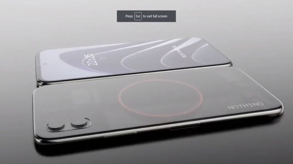 A New leaked concept video on Nothing Phone 1 reveals several new ...
