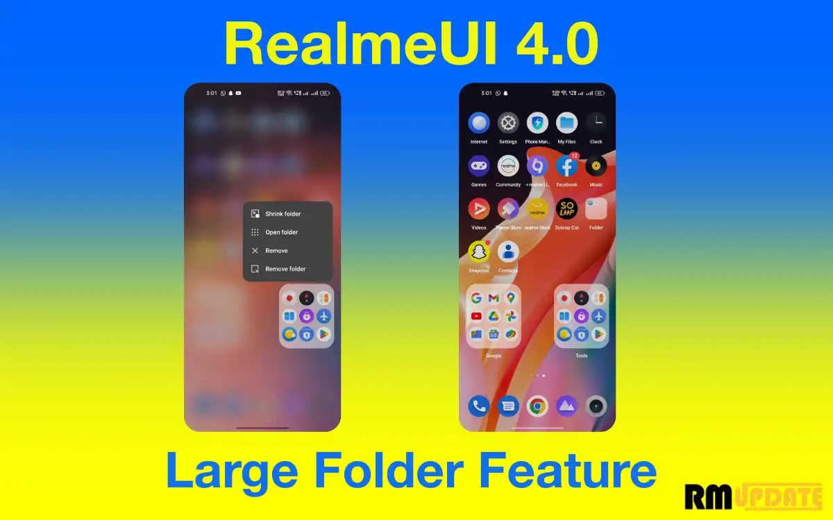 Realme Ui 40 Know More About Large Folder Feature 2430