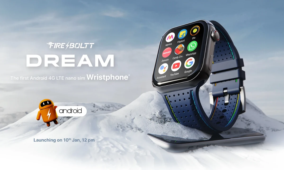 Fire-Boltt Dream Has Arrive With 4G LTE Connectivity & More Enhancing ...