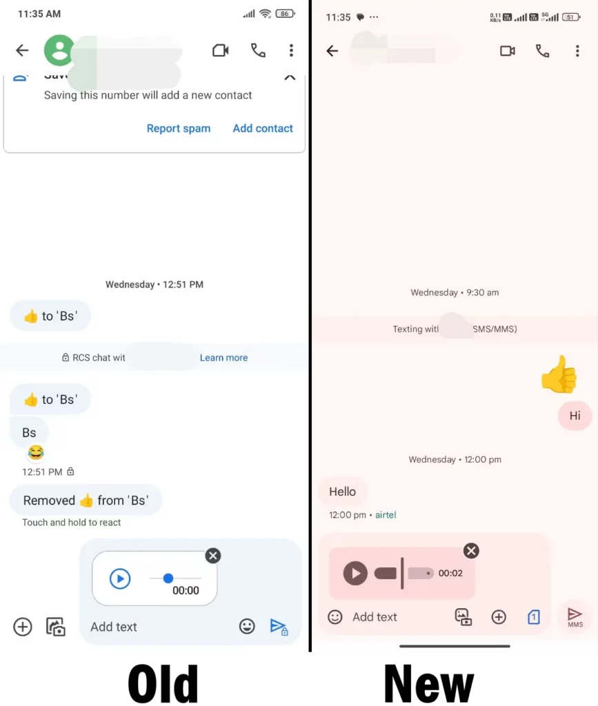 Google Messages Gets A New Playback UI with Material 3 Design For Voice ...