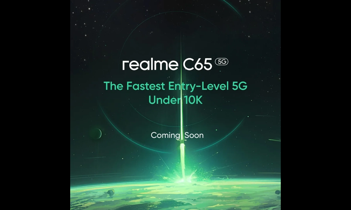 Realme is ready to launch a budget-friendly Realme C65 5G under 10K