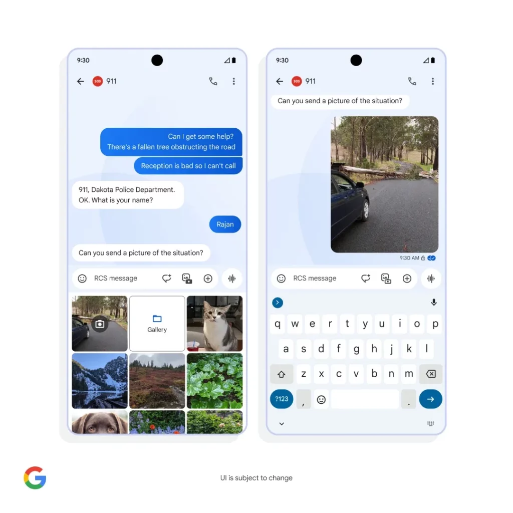 Texting 911 Through RCS Is Arriving In Google Messages on Android