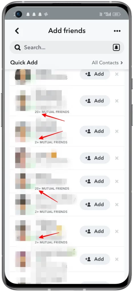 How to see Mutual Friends in Snapchat? [Guide 2024]